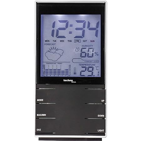 Technoline WS 9215–IT Weather Station : Amazon.co.uk: Garden & Outdoors
