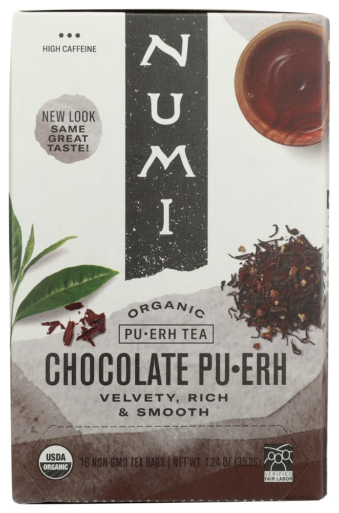 Amazon.com : Numi Teas Tea Choc Puerh Org : Grocery Tea Sampler ...