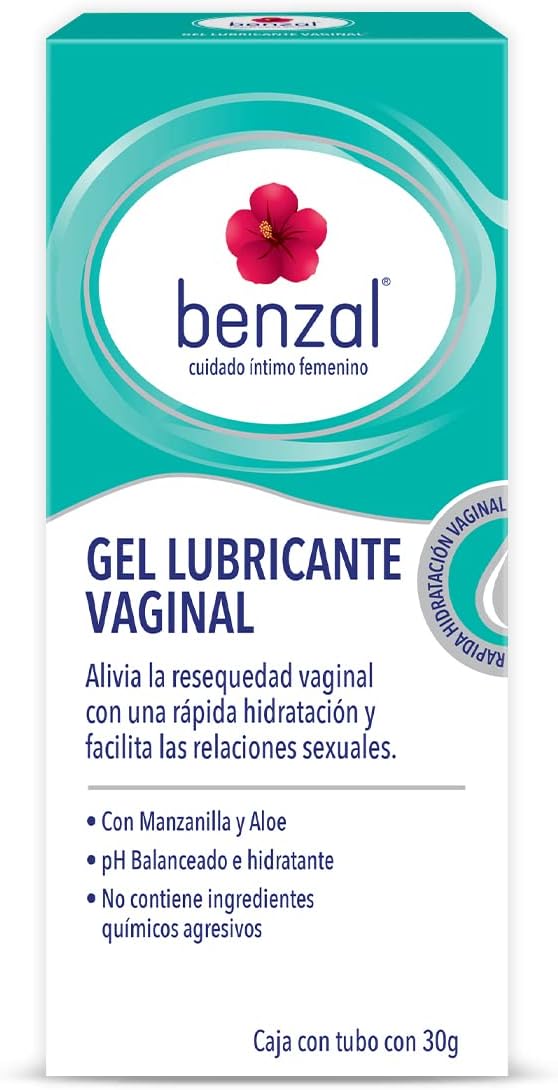 Benzal Gel Íntimo Vaginal, Lubricante Sexual para La Mujer, Alivia e ...