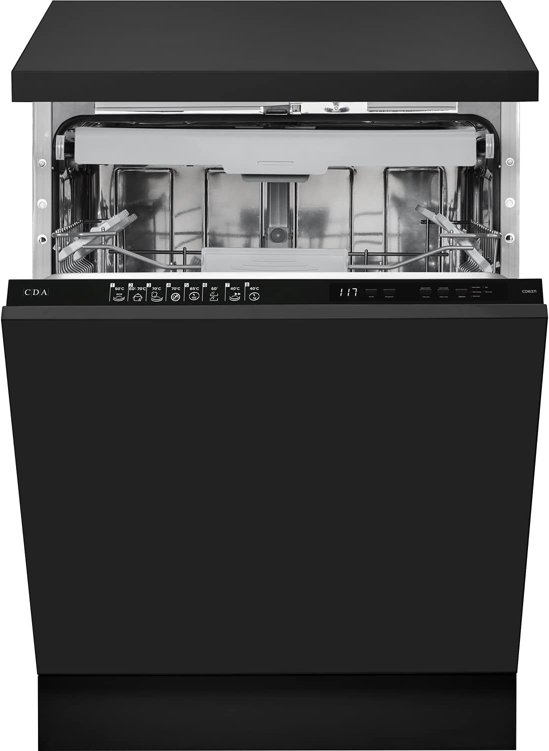 CDA 15 Place Settings Fully Integrated Dishwasher : Amazon.co.uk: Large ...