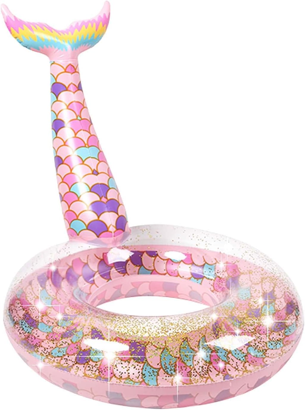 Amazon.com: FUNBOY Giant Inflatable Glitter Unicorn, Luxury Float for ...