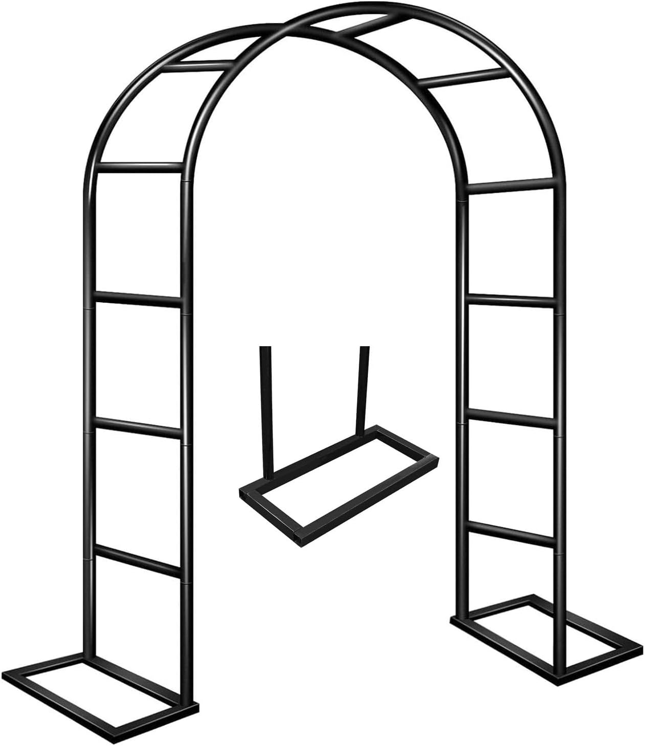 Metal Garden Arch Garden Wedding Arch For Lawn Backyard Patio, With ...