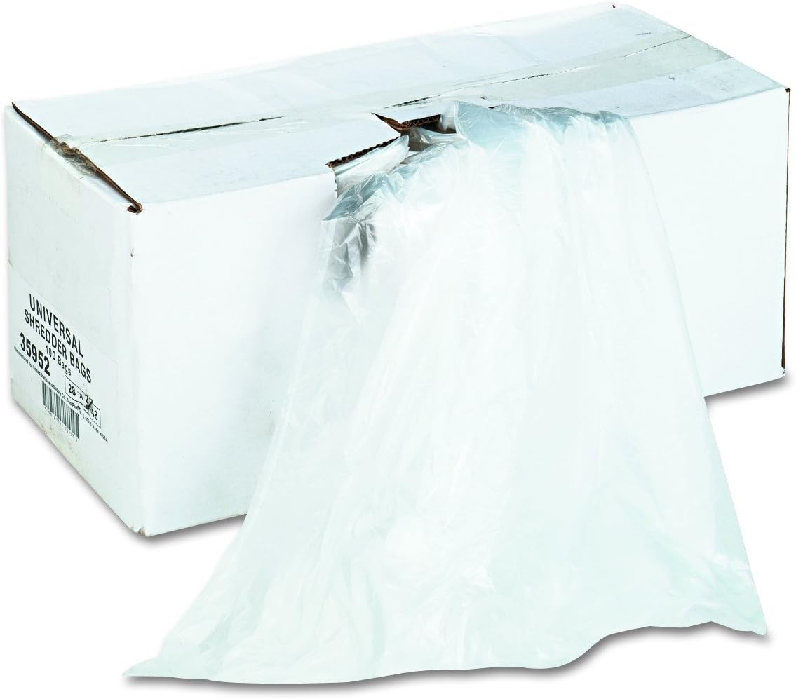 Amazon.com : Universal High-Density Shredder Bags, 56 Gal Capacity, 100 ...
