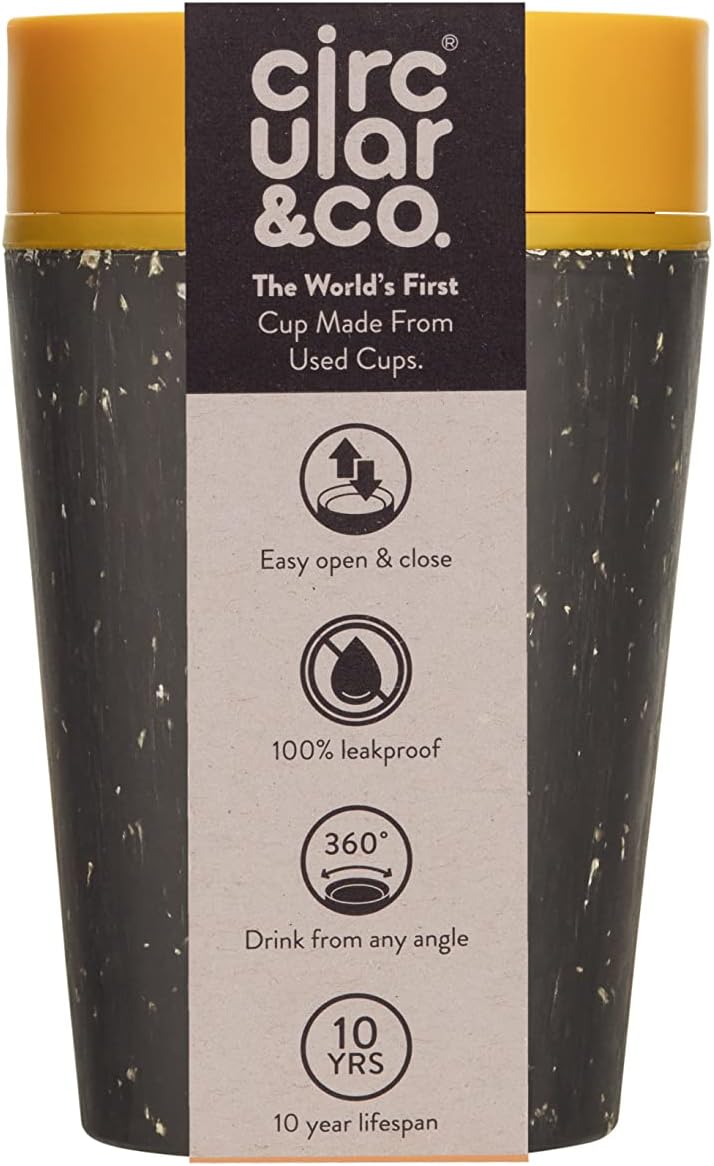 Circular and Co Leakproof Reusable Coffee Cup 8oz/227ml - The World's ...
