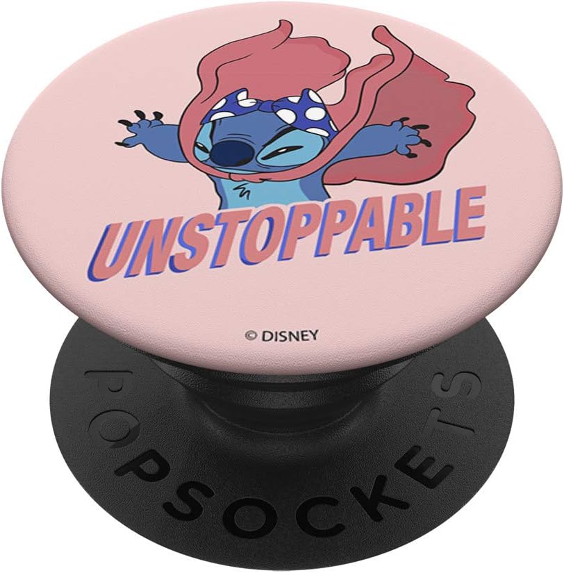 Amazon.com: Disney Lilo & Stitch Unstoppable Stitch PopSockets ...