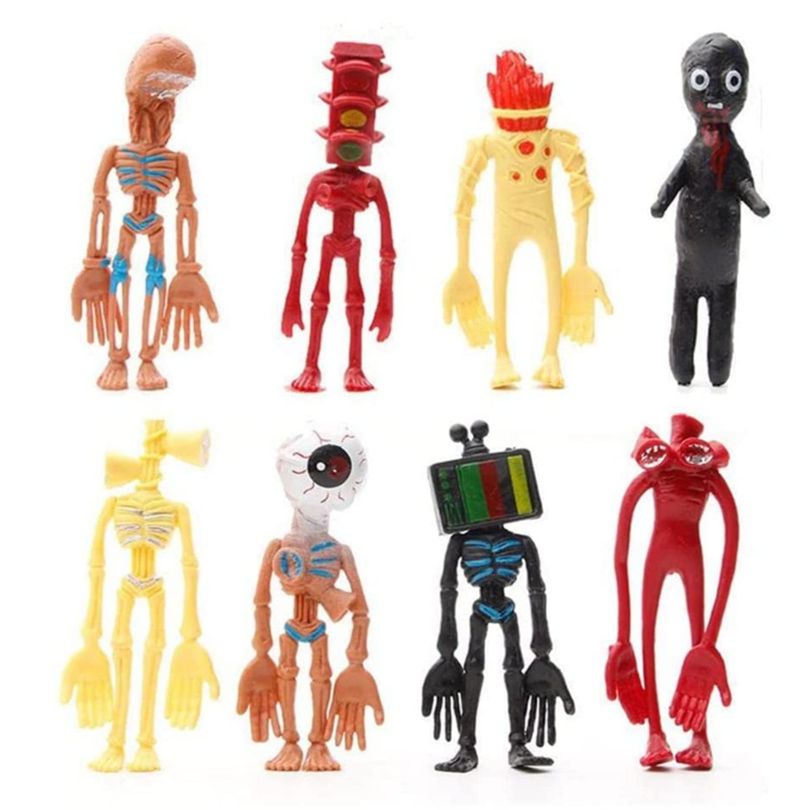 Buy Figure Toys, Set of 16 Action Figure Dolls SCP Foundation SCP 096 ...