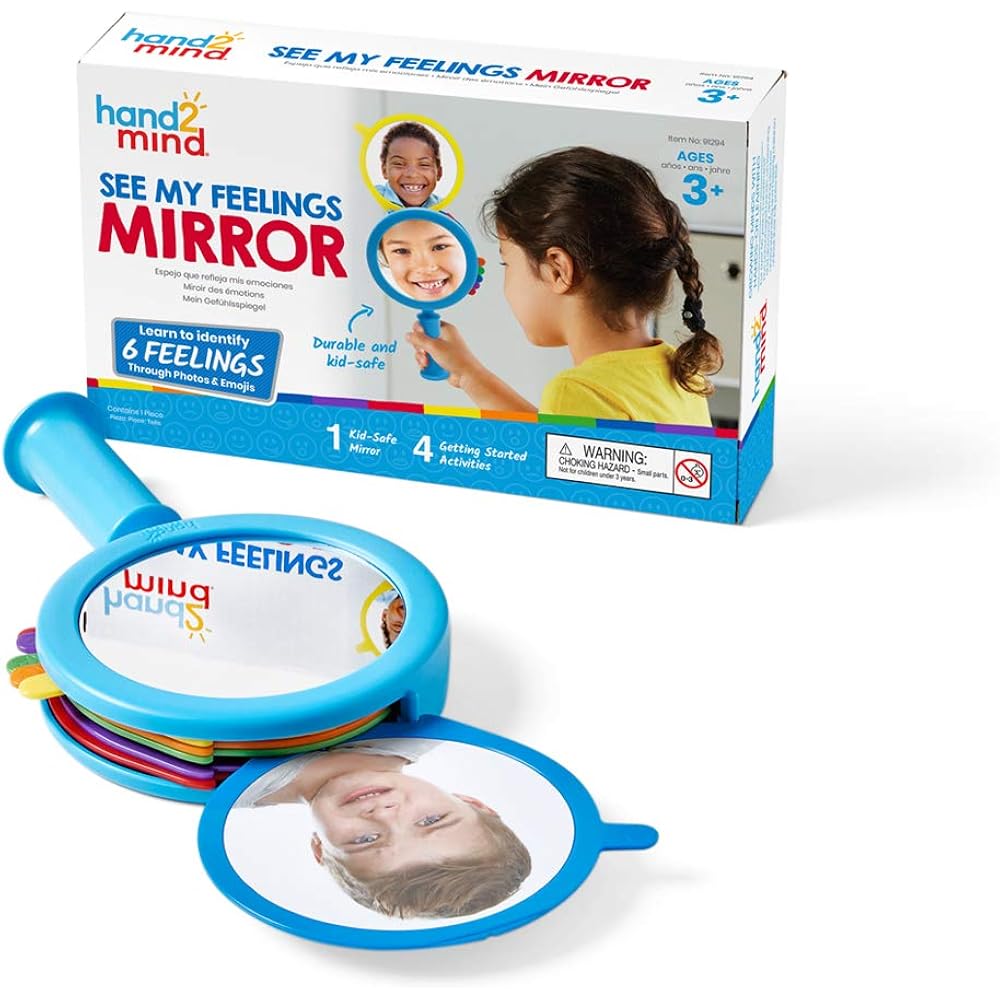 $2/mo - Finance hand2mind See My Feelings Mirror, Play Therapy Toys ...