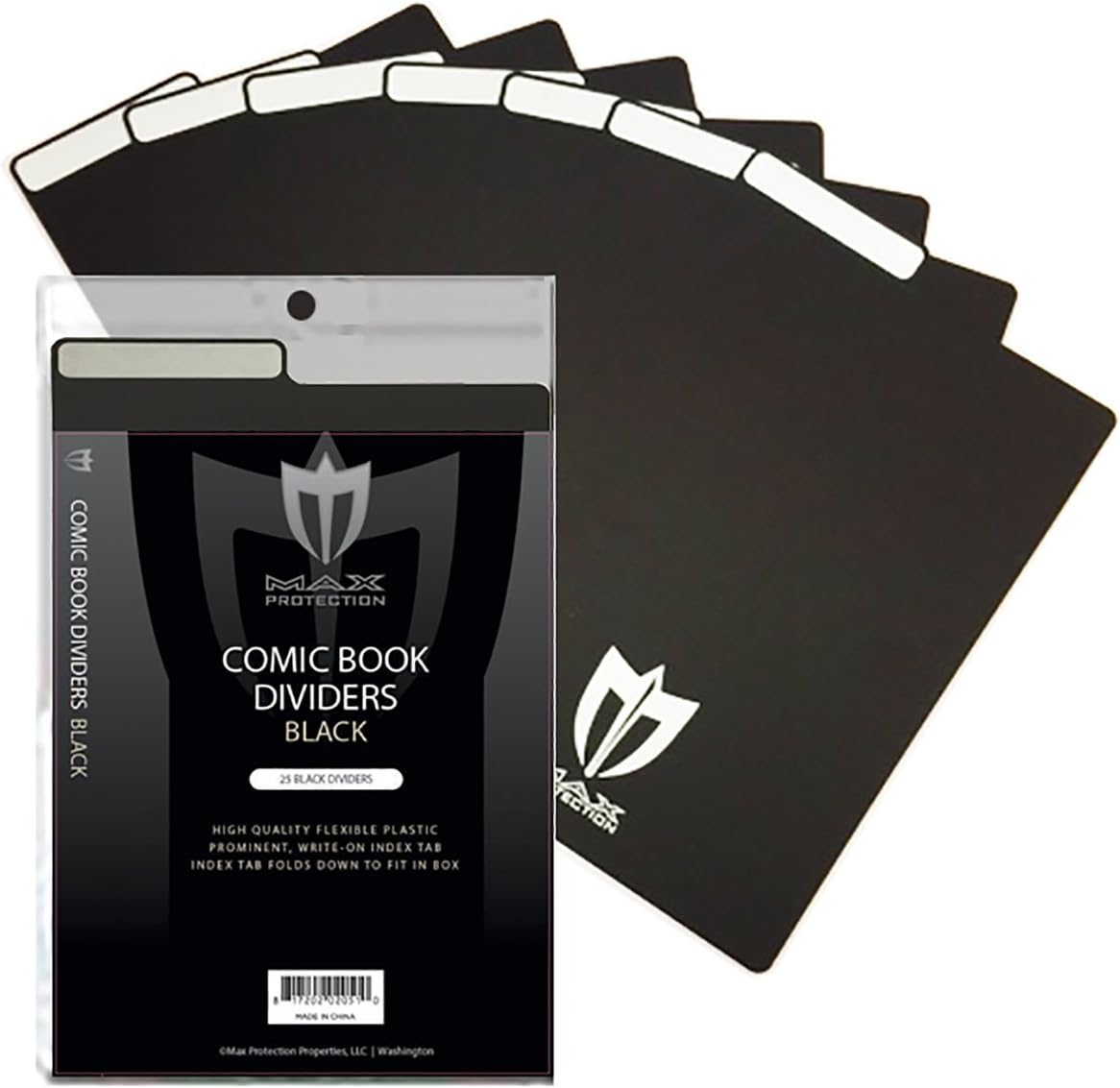Amazon.com : 100ct Max Pro Comic Book Dividers with Innovative Flex ...