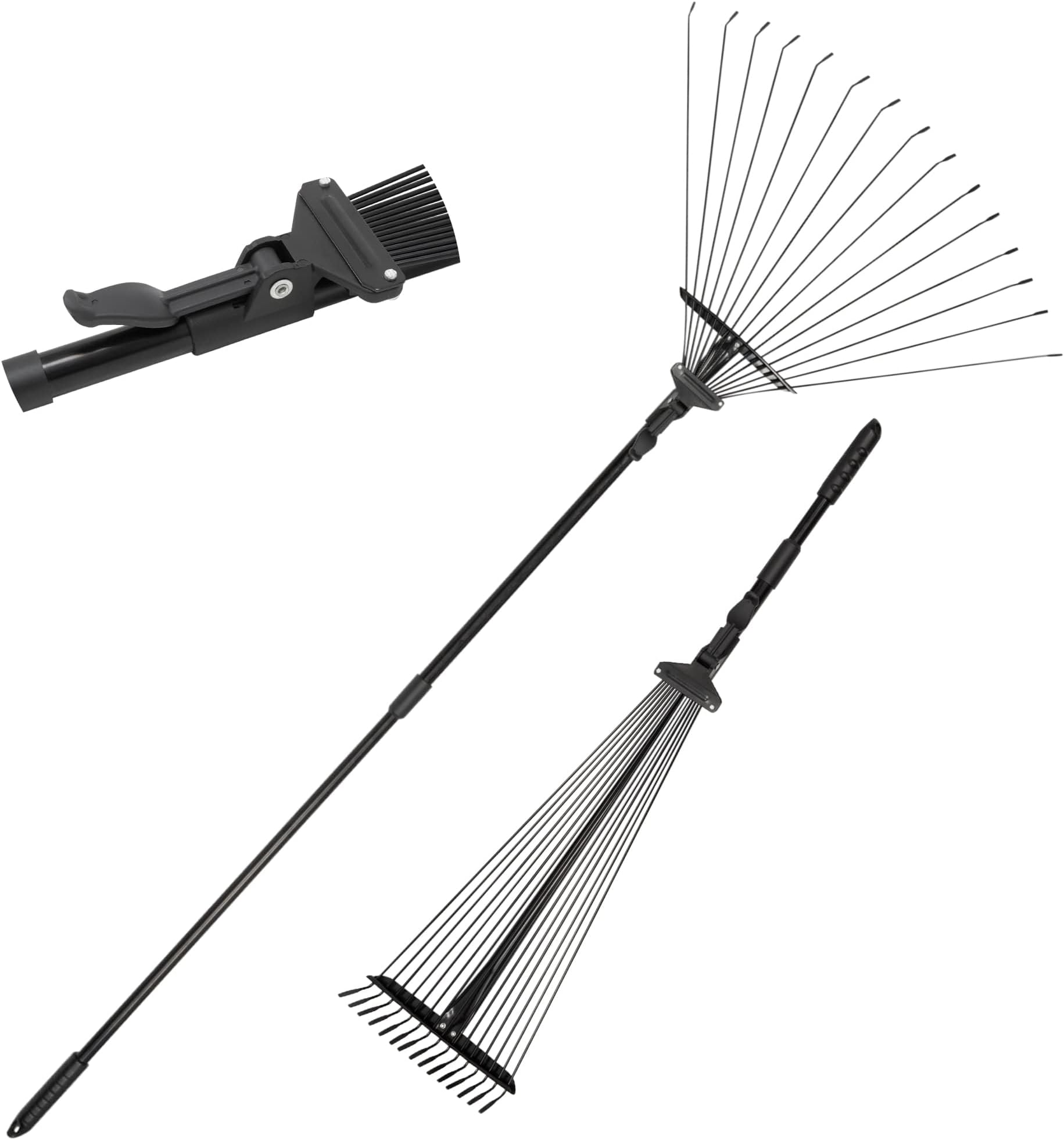 Bulldog BPR Plastic Leaf Rake, Green : Amazon.co.uk: Garden