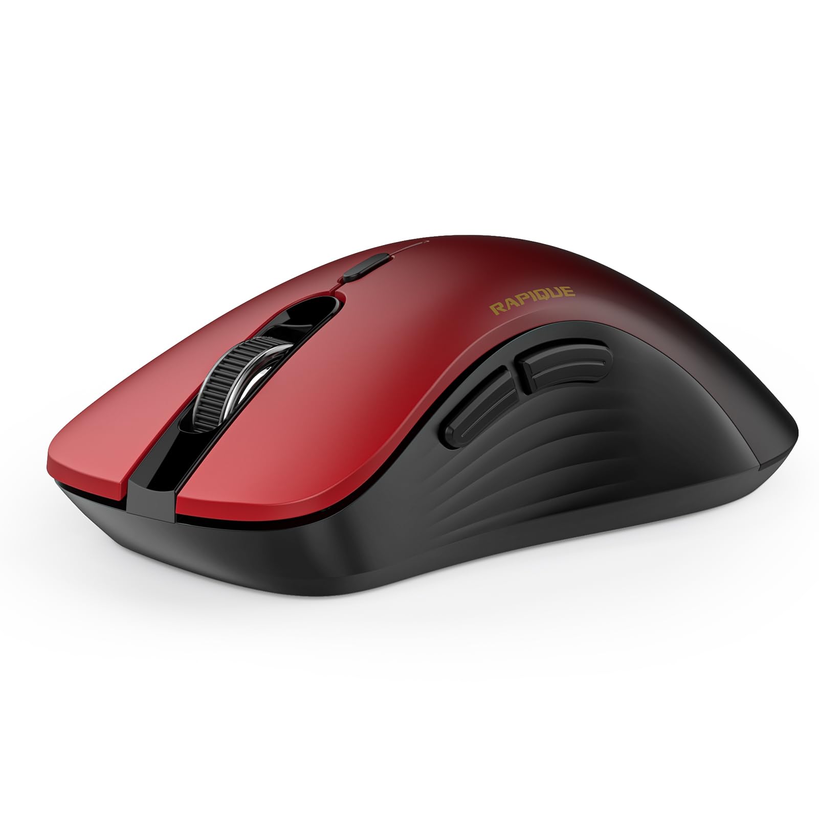 Amazon.com: RAPIQUE Bluetooth Wireless Mouse - Dual Bluetooth & 2.4 GHz ...