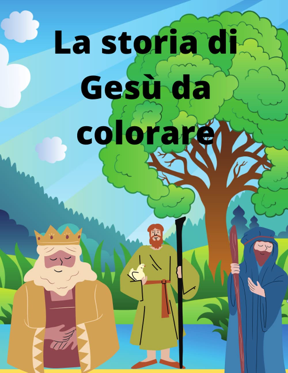Buy La storia di Gesù da colorare: La storia di Gesù per bambini, con ...