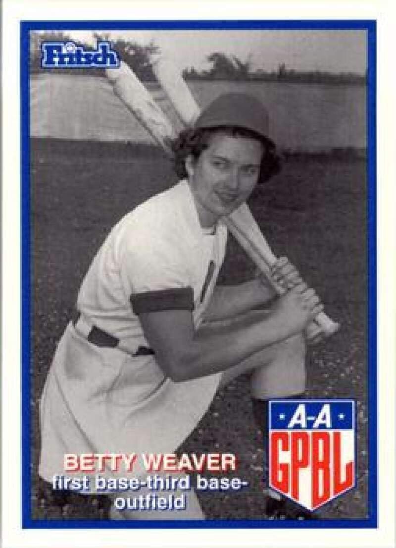 Amazon.com: 1996 AAGPBL Series 2 Baseball #327 Betty Weaver Fort Wayne ...