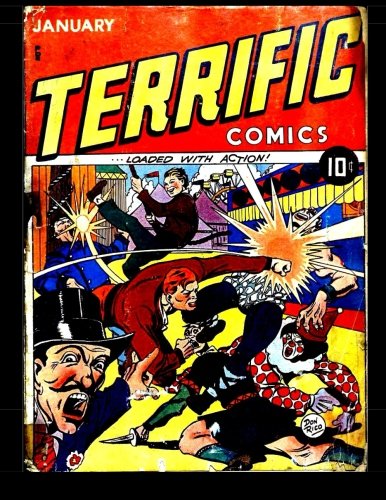 Terrific Comics #1: Golden Age Adventure Comics 1944: Therrian, Kari A ...