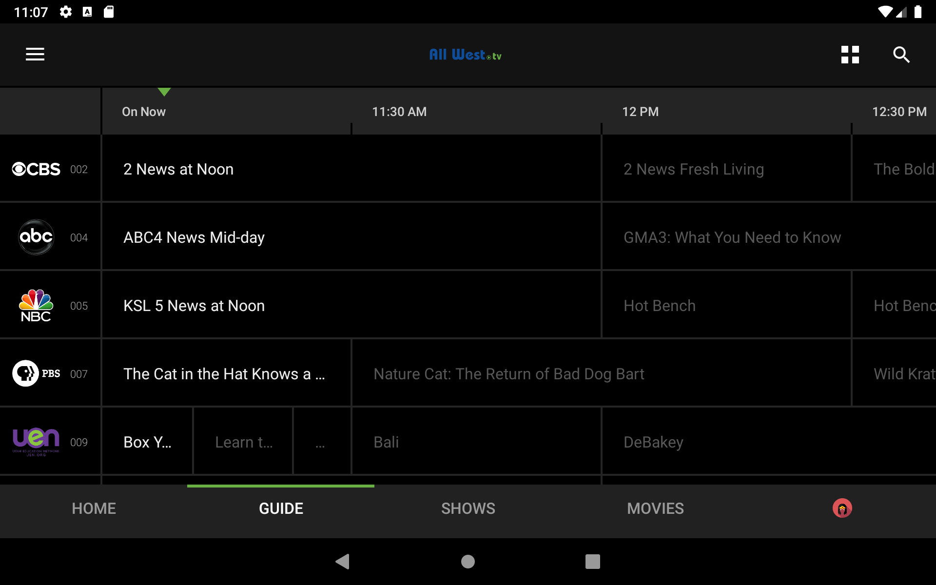 All West.tv - App on Amazon Appstore