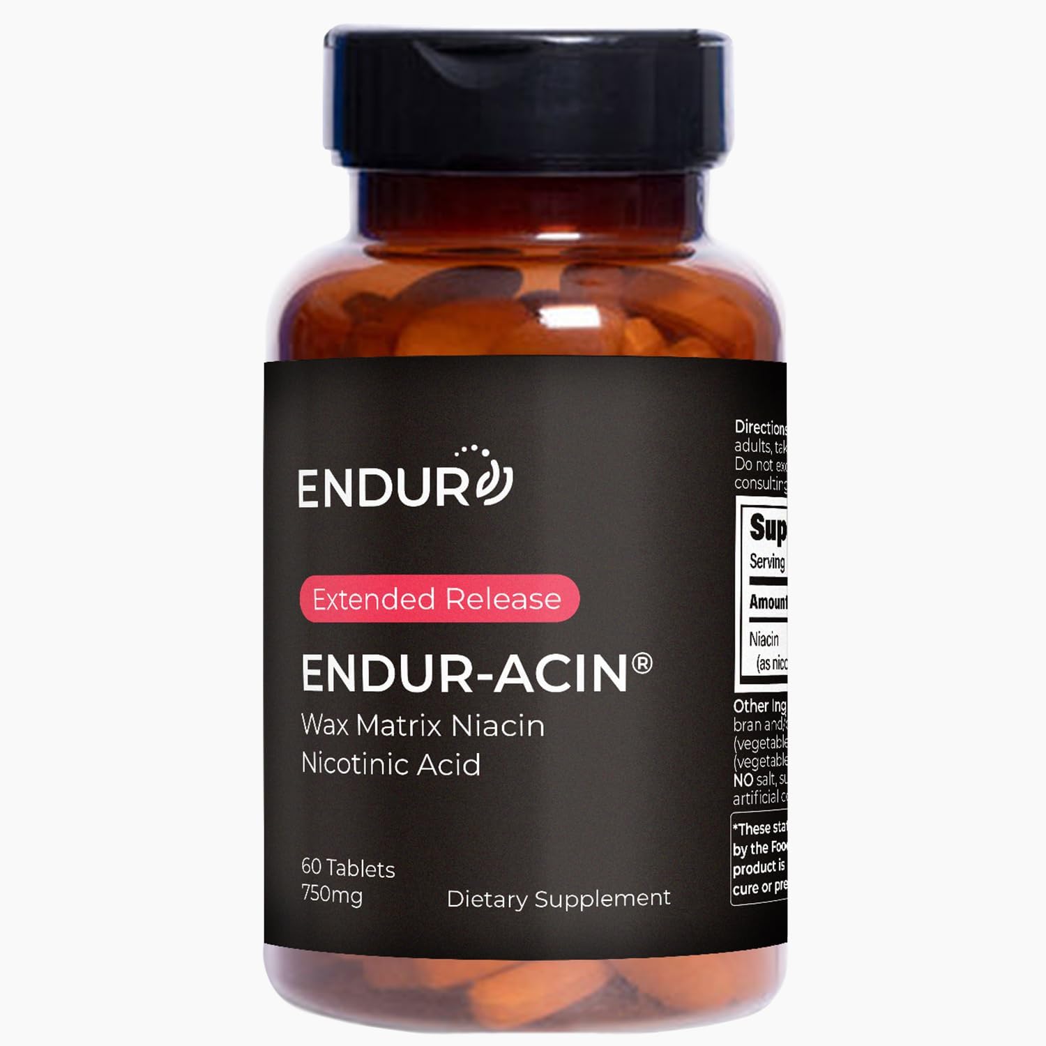 Amazon.com: Endurance Products ENDUR-ACIN, Extended Release Niacin for ...