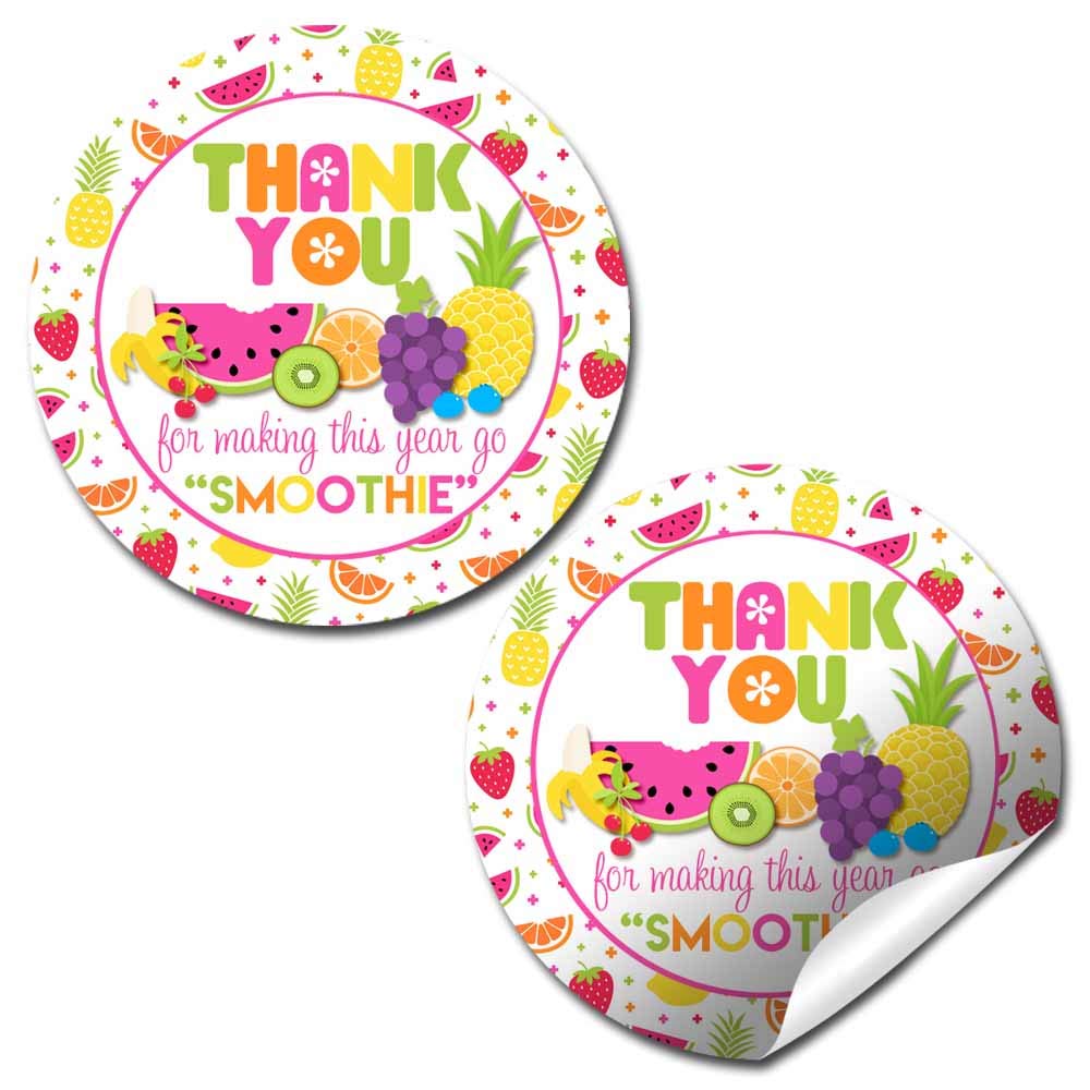 Amazon.com: Tutti Fruitti Smoothie Fruit Themed Teacher Appreciation ...