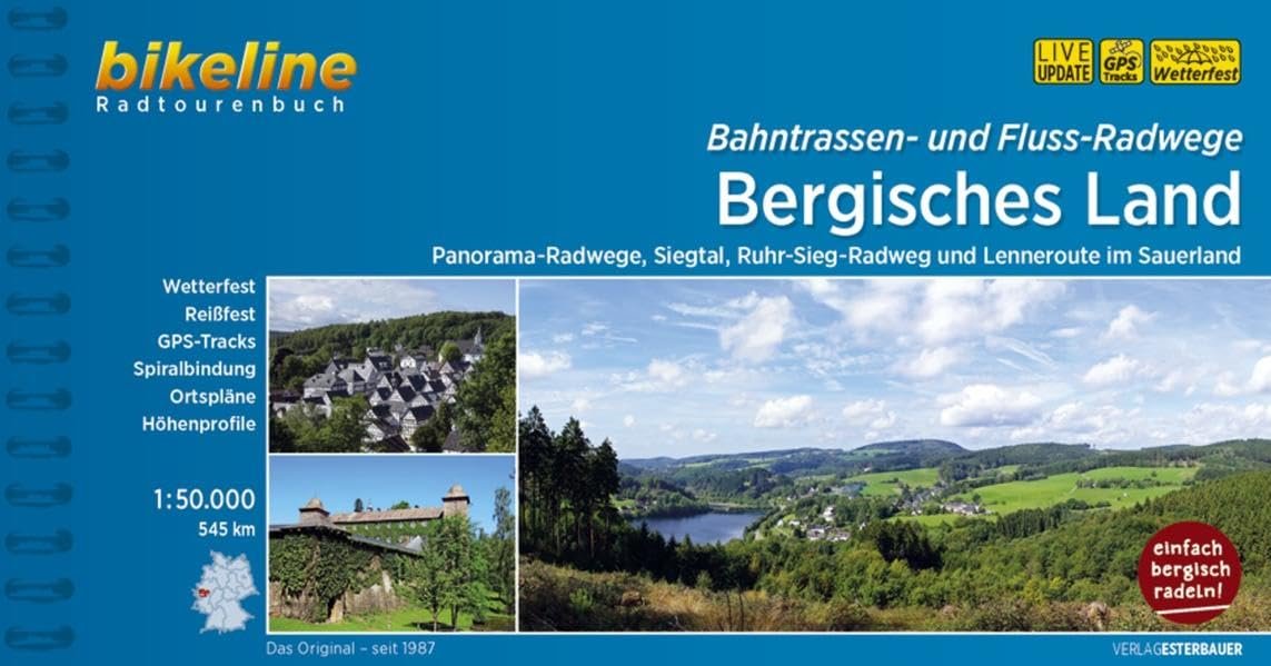 Bahntrassen- und Fluss-Radwege Bergisches Land: Panorama-Radwege ...