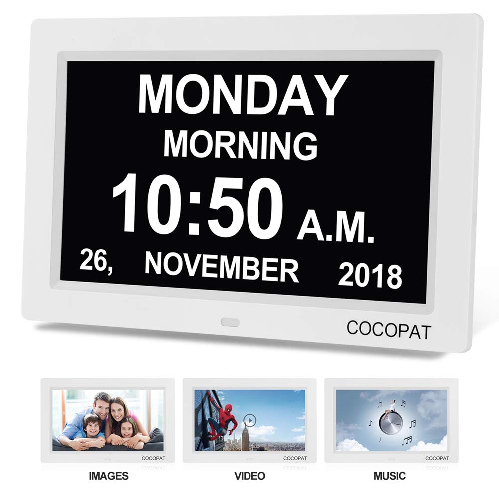 Buy Digital Clock Large Display For Seniors - Newest Version 9" Led ...