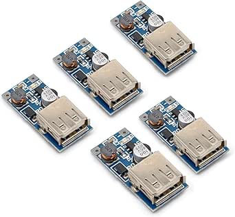 REES52 5pcs PFM 600MA Control DC-DC Converter Step Up Boost Module USB ...