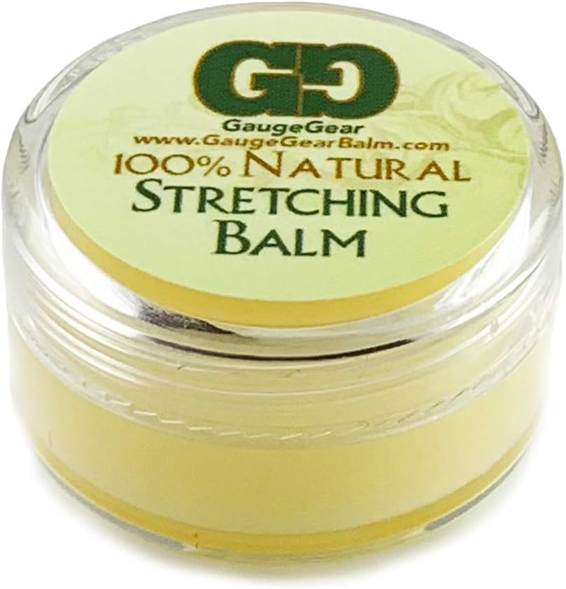 Amazon.com: Gauge Gear Ear Stretching Balm | 10 ml Jar | Stretch ...