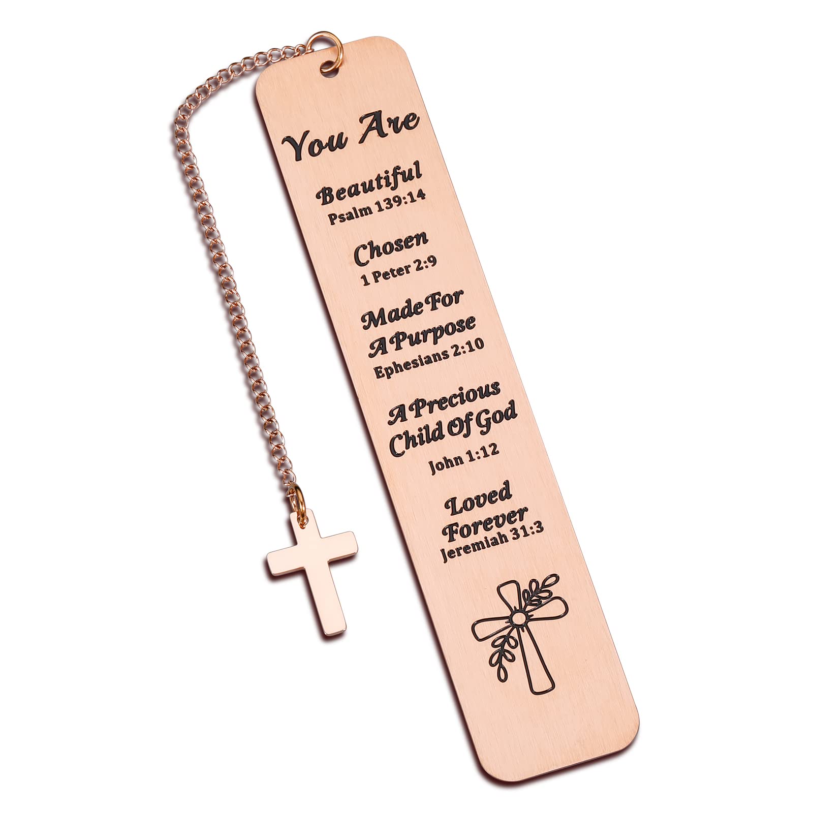 Amazon.com: Aeolussoms Christian Bookmarks Confirmation Gifts Baptism ...