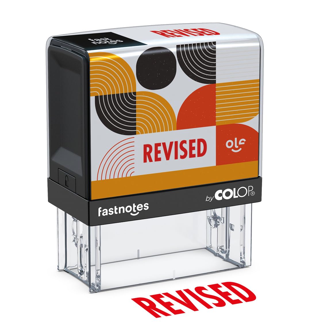 Amazon.com: Fastnotes Revised Self-Inking Rubber Stamp by COLOP - Great ...