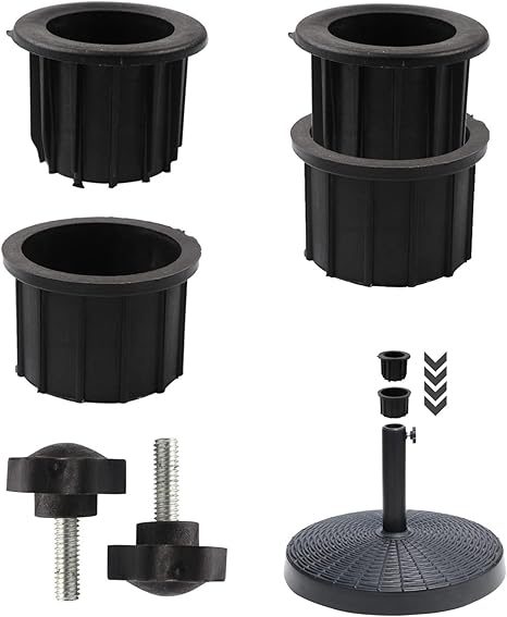 Amazon.com : HeroNeo 6pcs Umbrella Stand Parts, Patio Umbrella ...