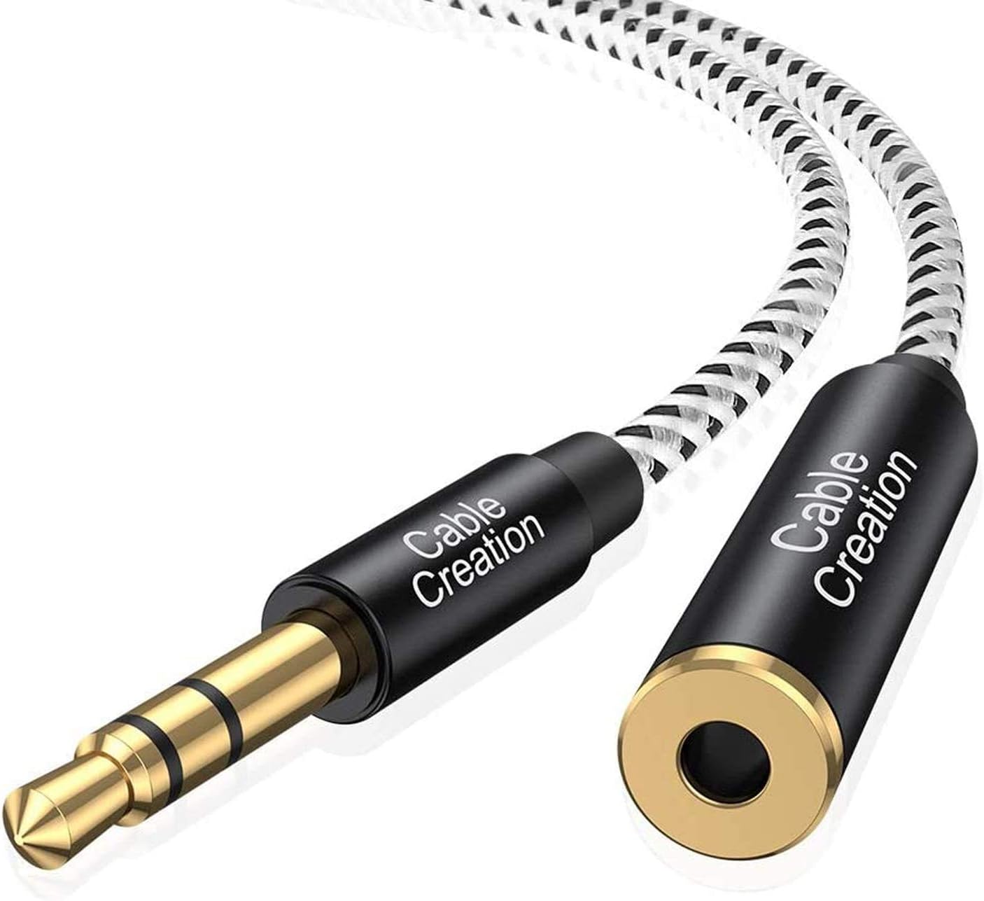 Amazon.com: 3.5mm Headphone Extension Cable, CableCreation 3.5mm Male ...