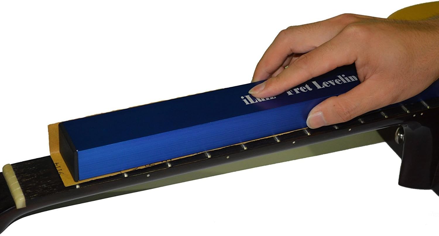 Amazon.com: iLuiz Guitar Fret Leveling Sanding Beam Bass Guitar Leveler ...