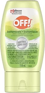 OFF! Botanicals Deet Free Insect and Mosquito Repellent Lotion, Outdoor ...