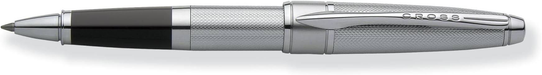 Cross Apogee Rollerball Pen with Spring-loaded Clip Chrome Ref AT0125 ...