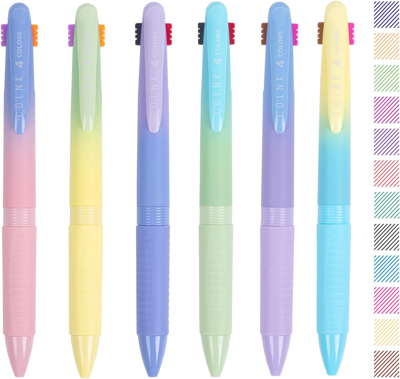 Amazon.com : SUCK UK CMYK Multi Color Pen | Ballpoint Pen & Multicolor ...