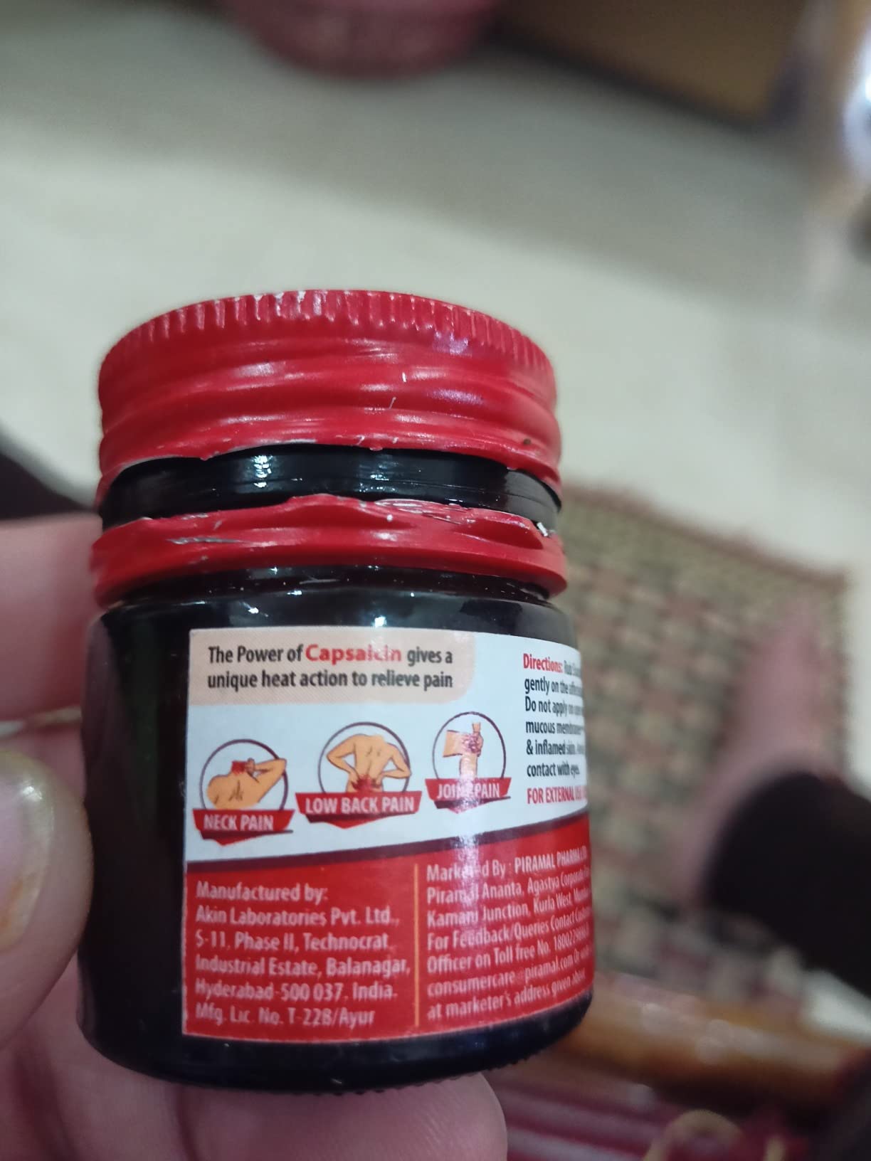 Sloan's Balm | Kills Severe Pain | Power of Ayurveda with 5 Herbal Oils ...
