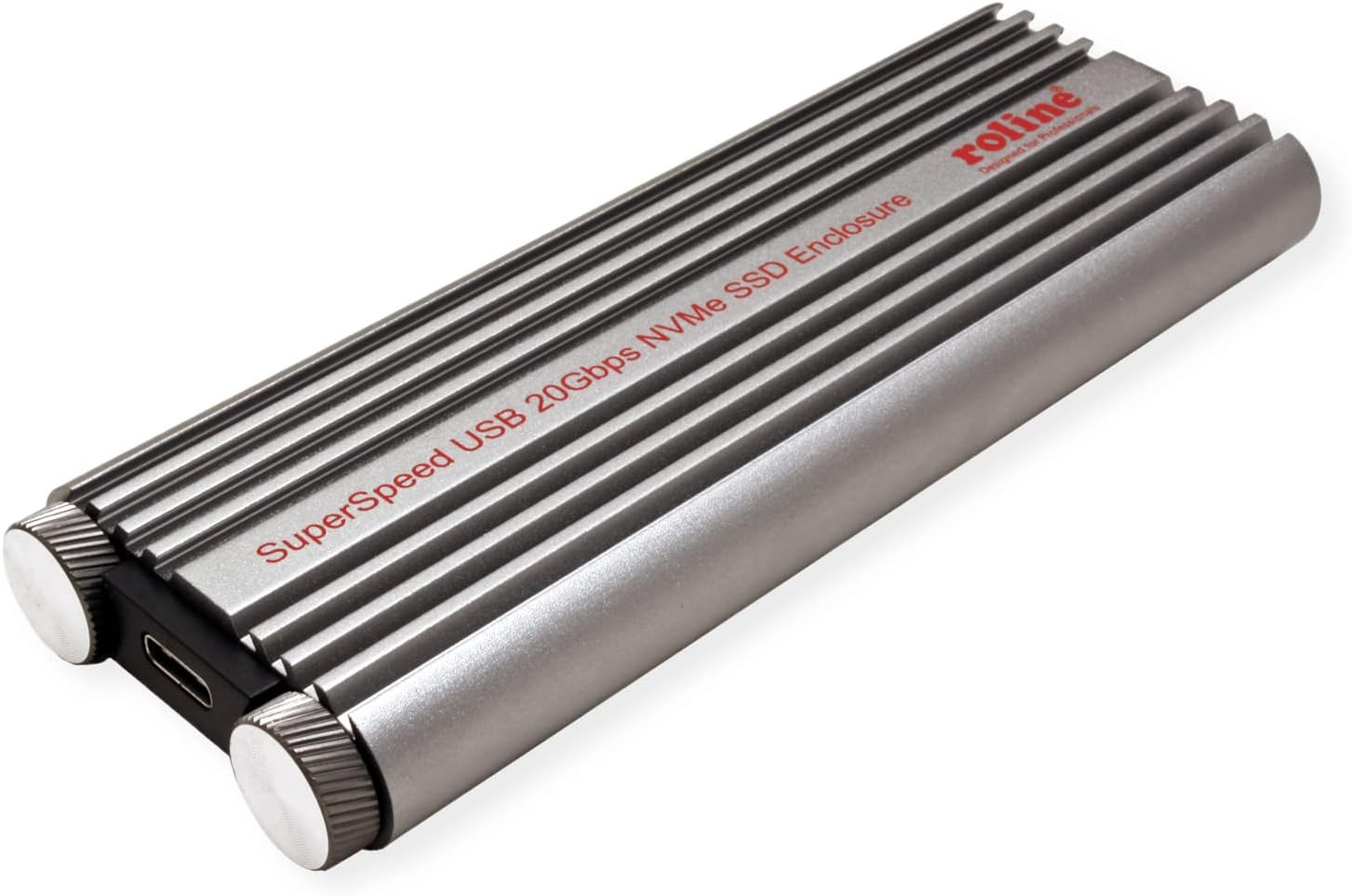 ROLINE External SSD Enclosure M.2 NVMe to USB 3.2 Gen 2×2 Type C - BigaMart