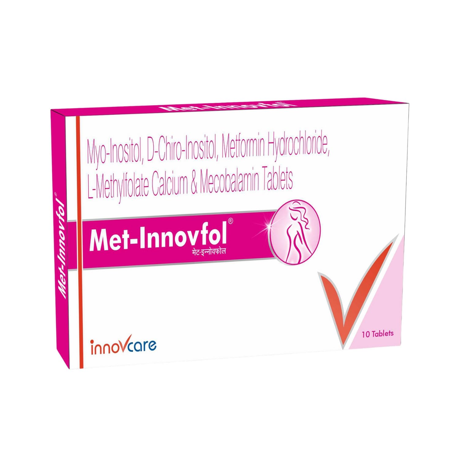 Innovcare Met - Innovfol 10 Tablets : Amazon.in: Health & Personal Care