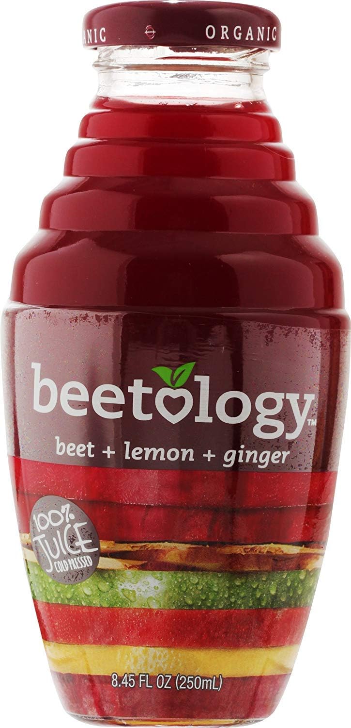 Amazon.com : Beetology Beet Plus Lemon Plus Ginger Juice, 8.45 Fl Oz ...