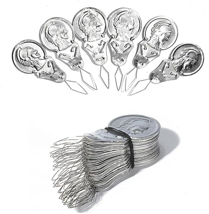 Amazon.com: 50Pcs Silver Needle Threaders Stitch Tools Wire Leader ...