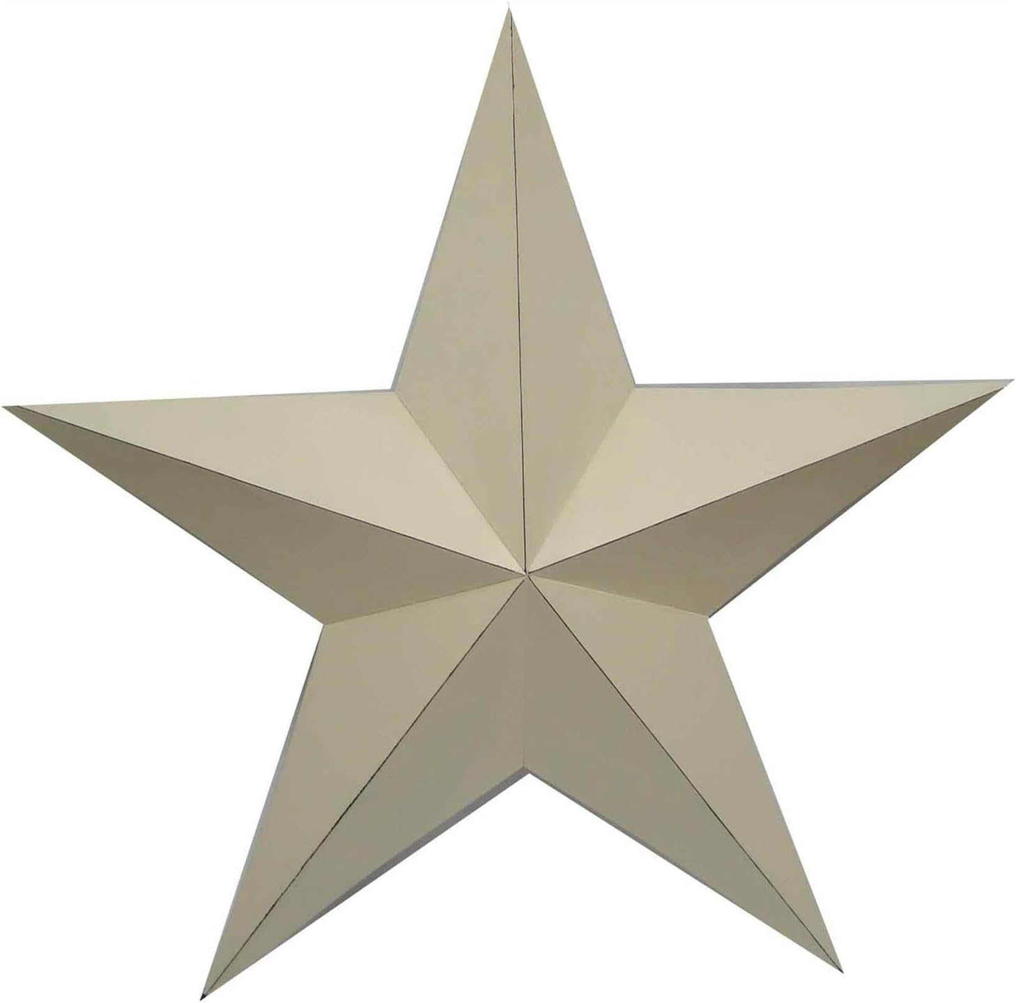 Amazon.com: Craft Outlet Antique Star Wall Decor, 18-Inch, Off-White ...