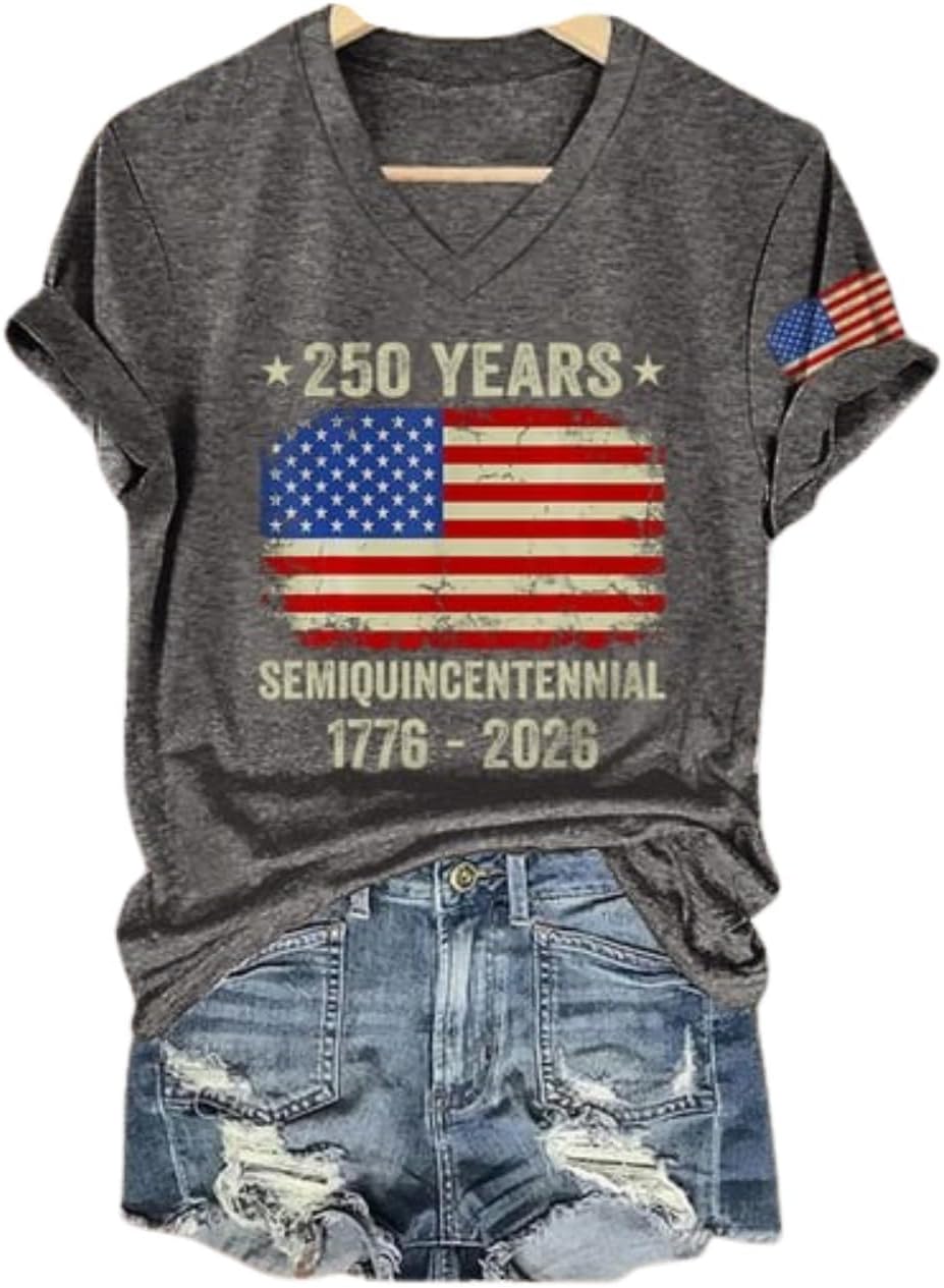Amazon.com: USA Semiquincentennial 250th Anniversary Shirt American ...