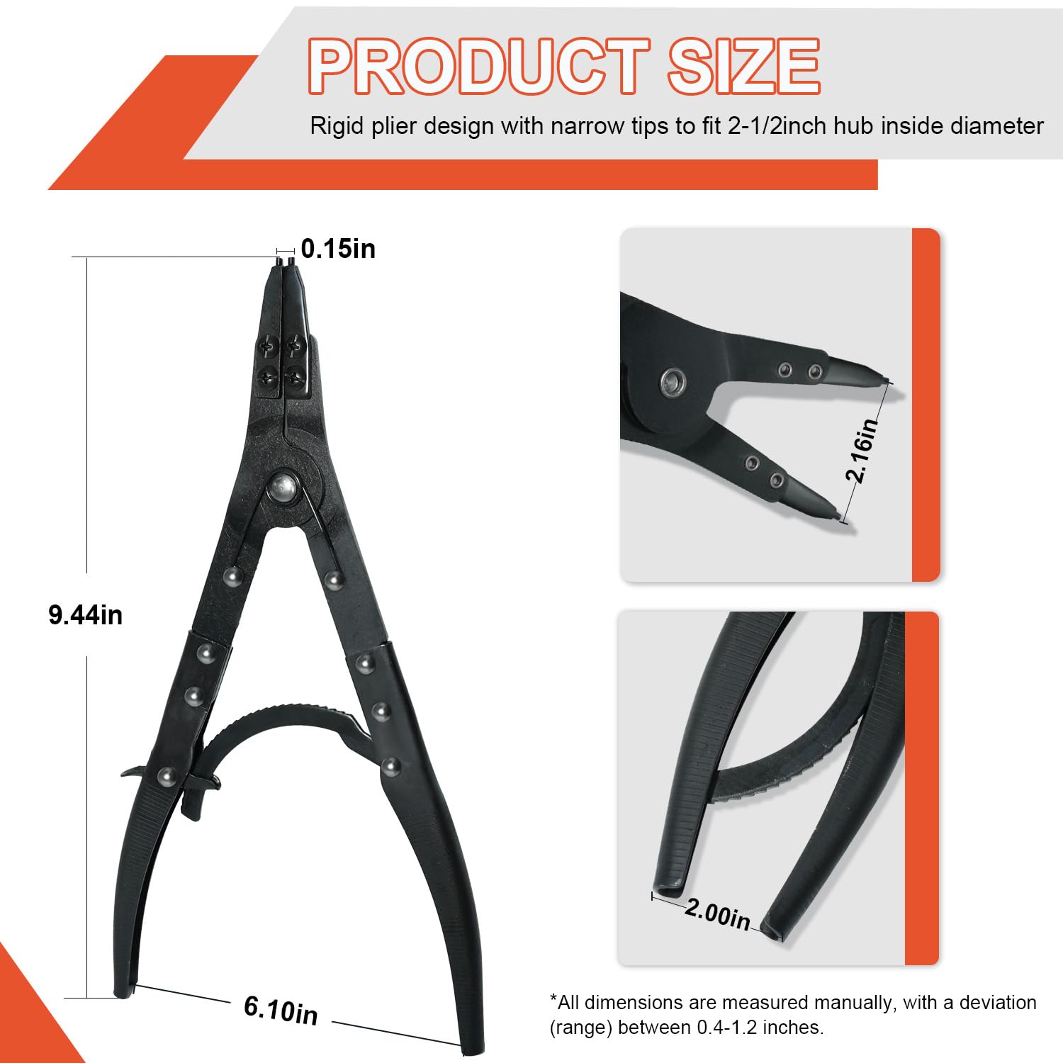 38700 Spindle Snap Ring Pliers Heavy Duty Heavy Duty Snap Ring Pliers ...