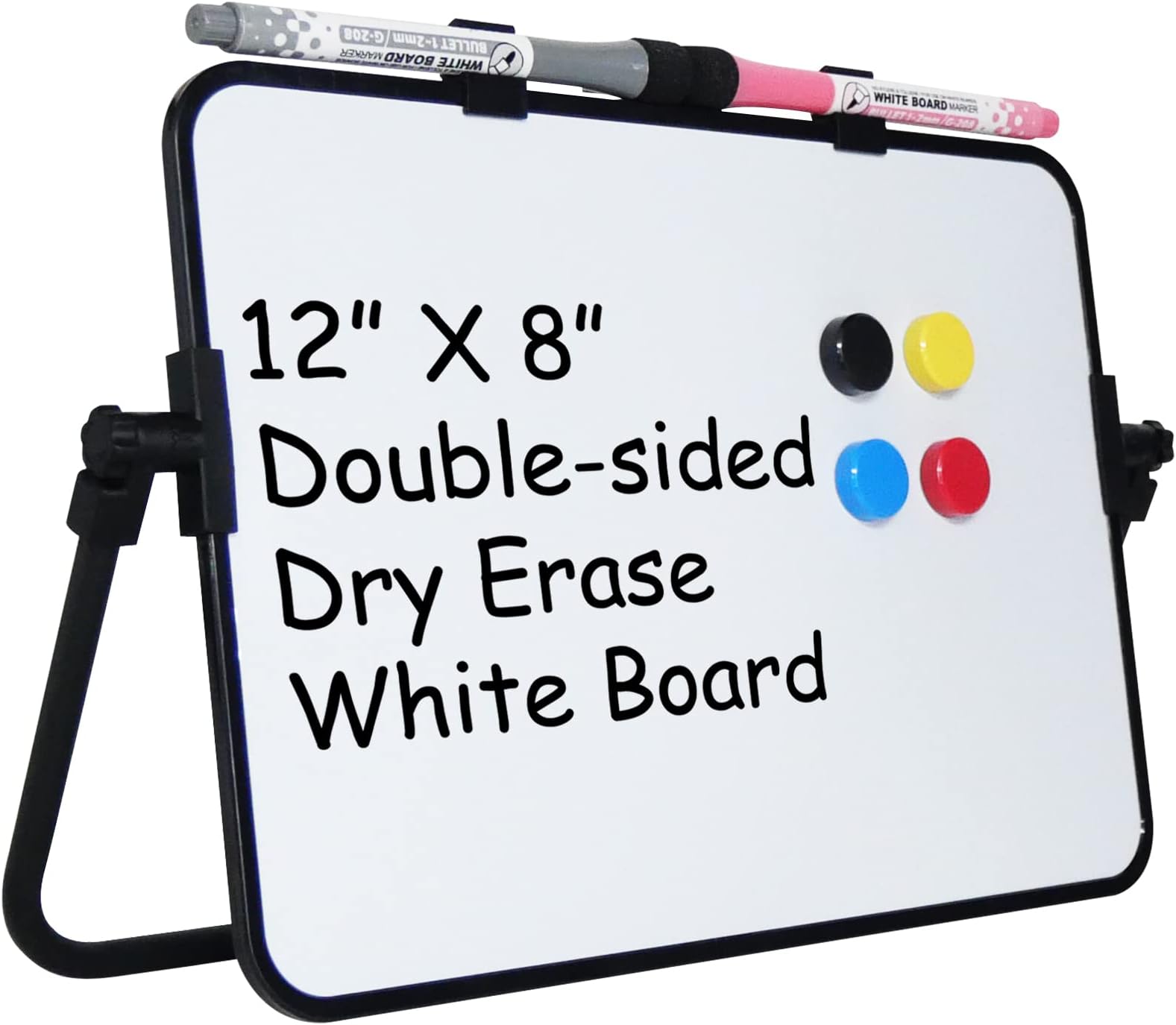 Amazon.com : AllAreN Small Dry Erase Board 12"x8", Magnetic Small White ...