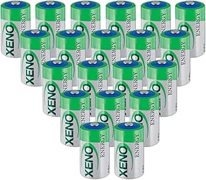 Amazon.com: NOOKK (20 Count) XL-050F 1/2 AA 3.6V Lithium Battery ...