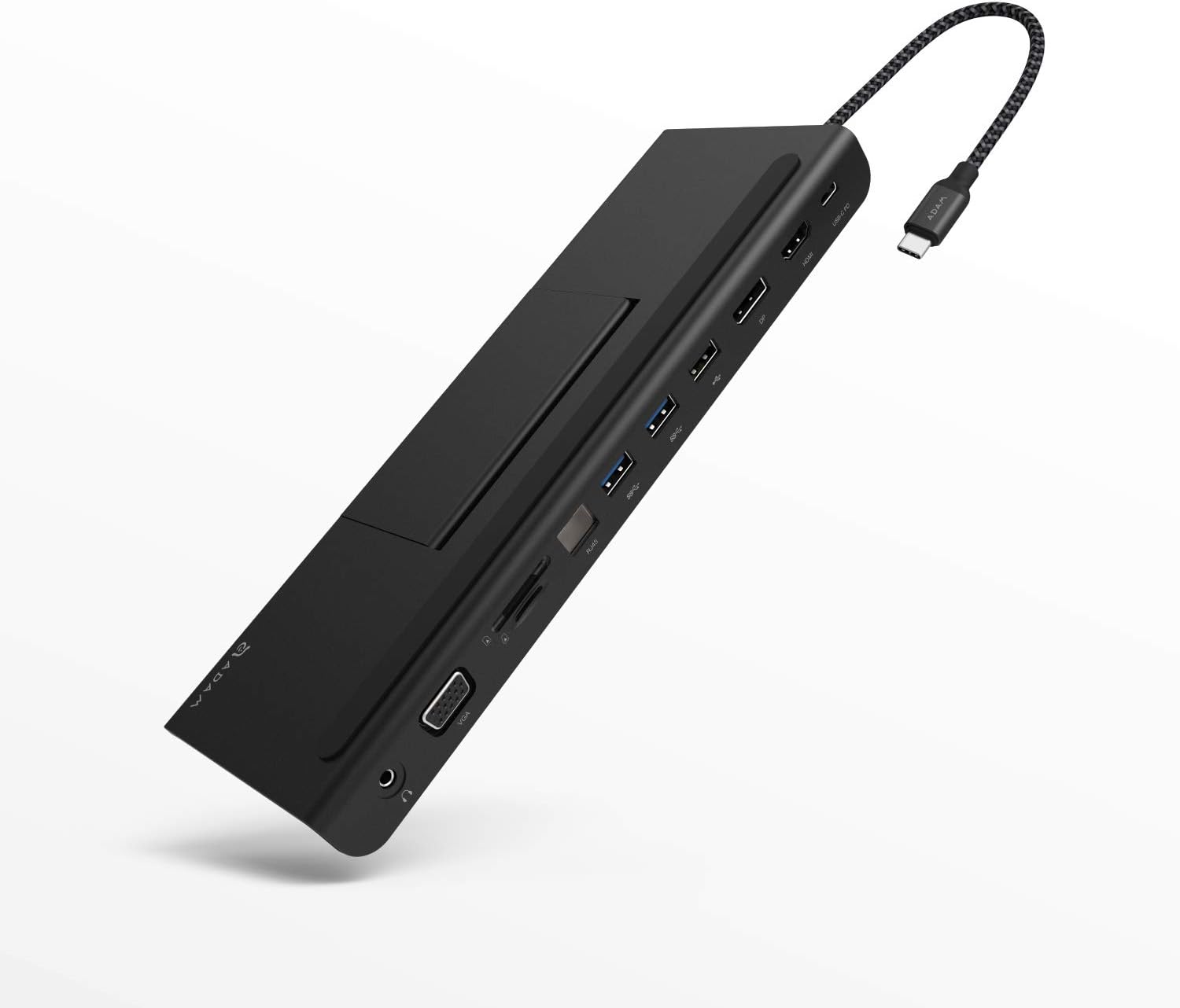 Amazon.com: ADAM elements Hub Pro USB-C Docking Station - HDMI, VGA ...