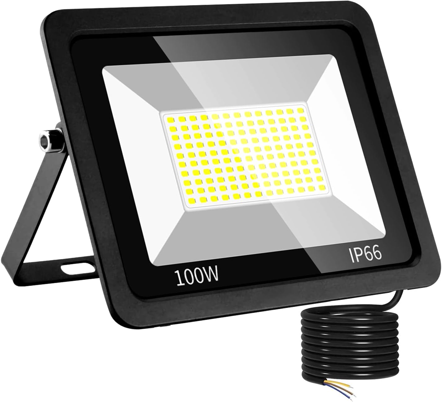 CREATESTAR LED Flood Light Outdoor, 100W 10000LM LED Floodlights 6500K ...