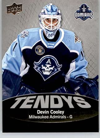 Amazon.com: 2022-23 UD AHL Tendys #T-13 Devin Cooley Milwaukee Admirals ...