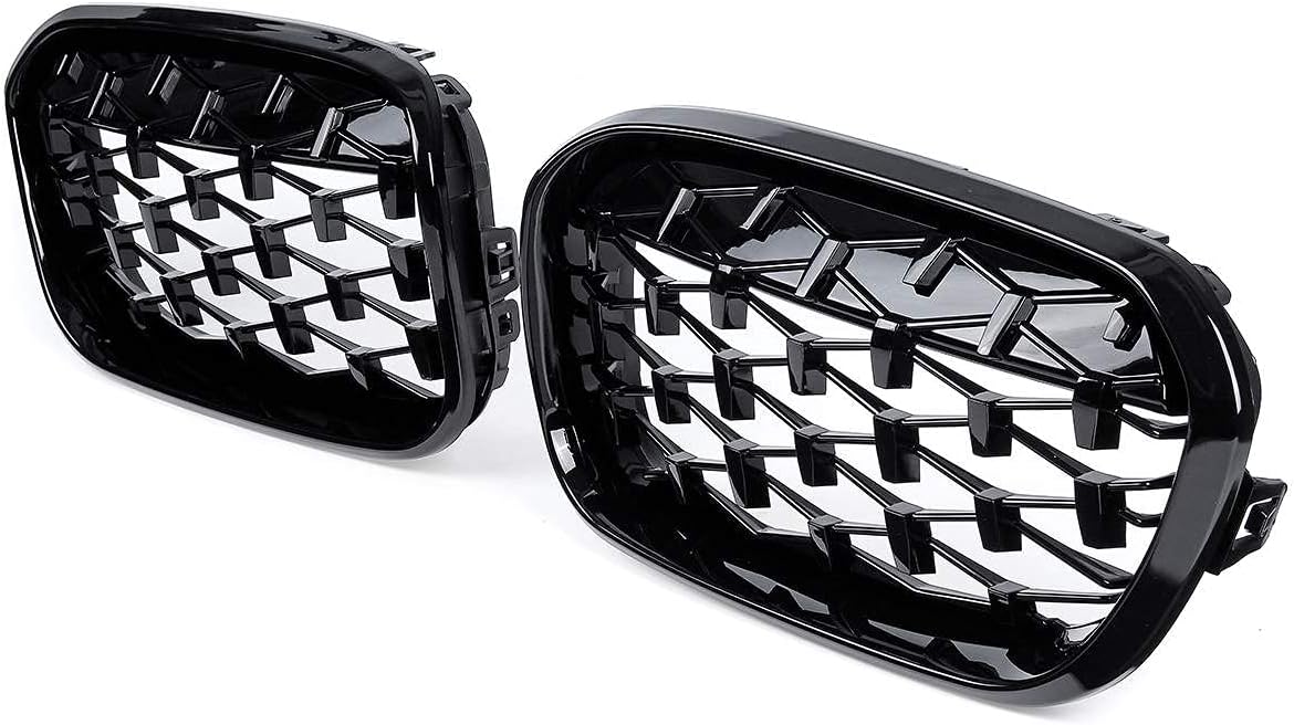 Amazon.co.jp: フロントバードグリル、BMW 1シリーズF21 2015 2015 2017 2017レーシンググリル ...