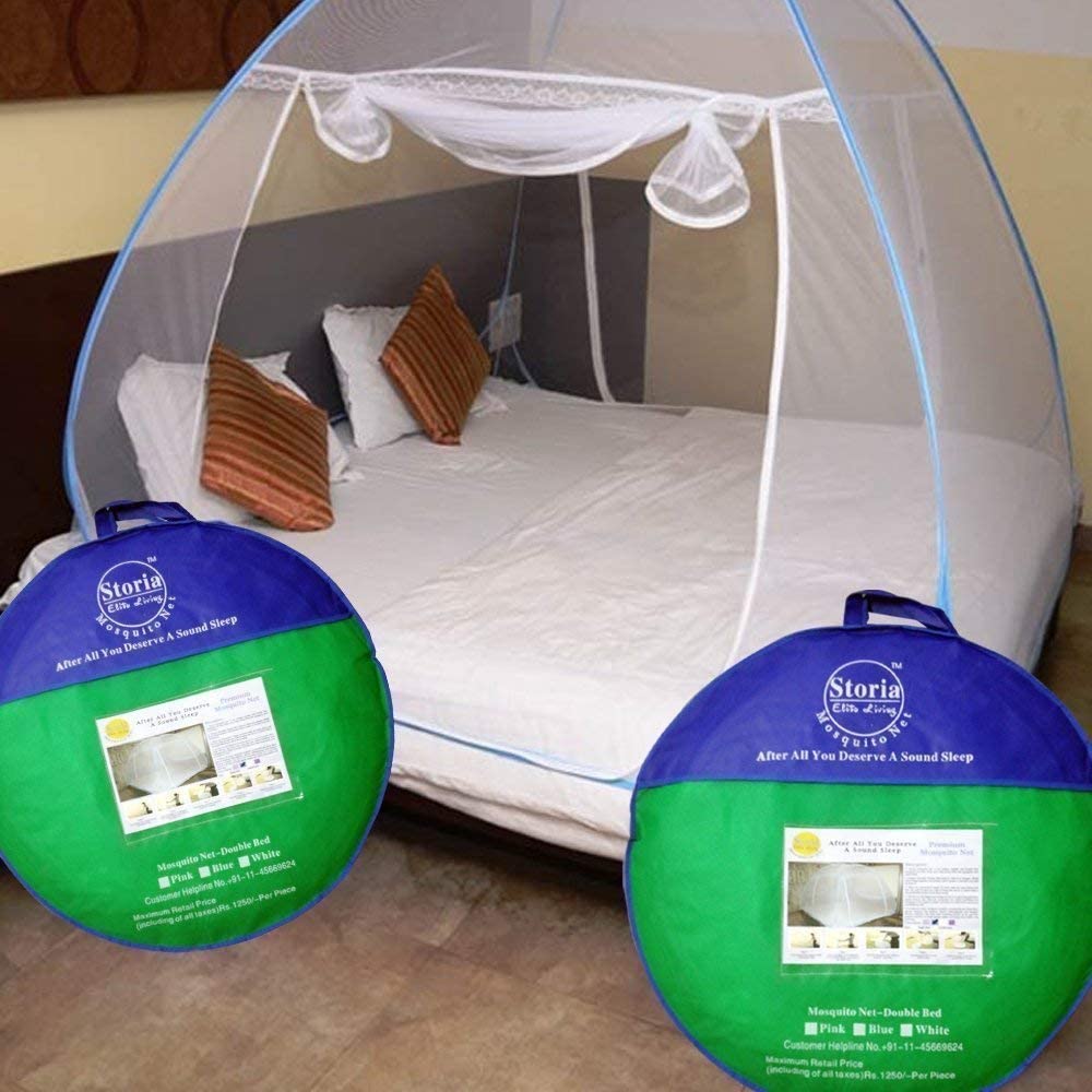 Sterling Mosquito Net For Single Bed Machardani, Folding Mosquito Net ...