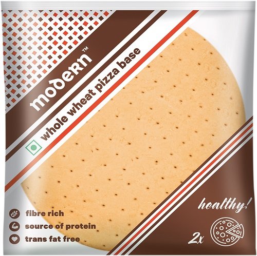 Modern Whole Wheat Pizza Base, 150g : Amazon.in: Grocery & Gourmet Foods