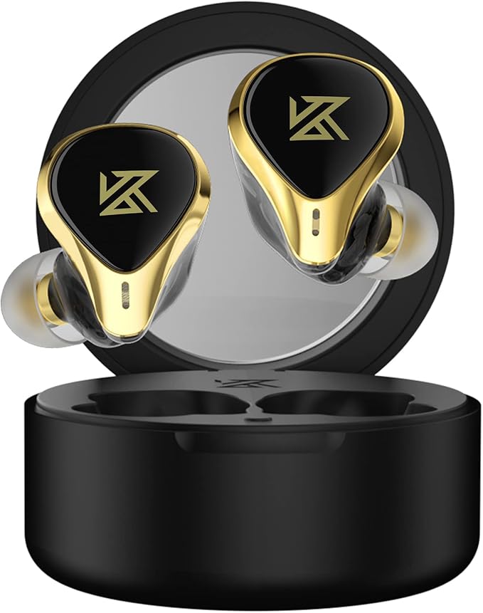 Amazon.com: KZ Bluetooth Headphones True Wireless Earbuds 18H Playback ...