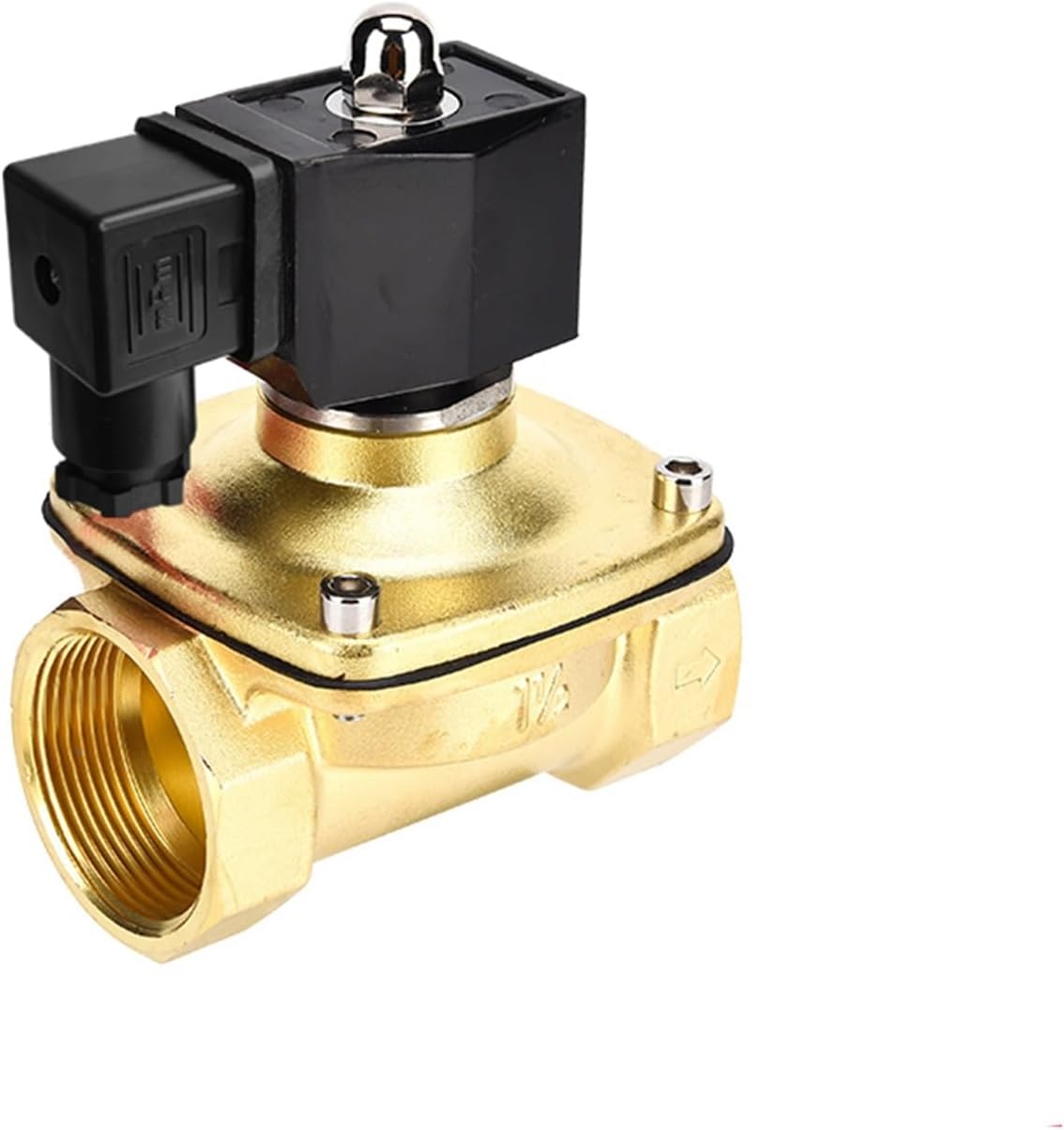 Amazon.com: 1-1/2" IP65 Waterproof Normally Closed Solenoid Valve 24V ...
